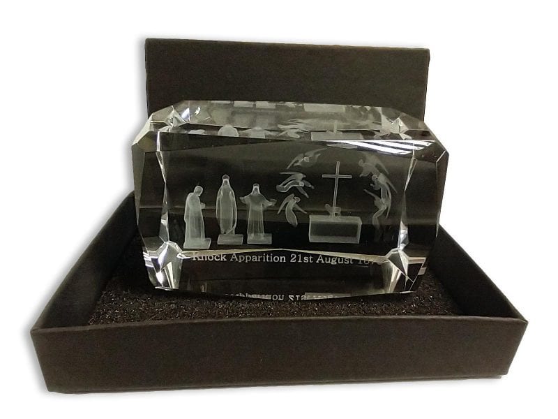 Knock Apparition Crystal Block | Knock Shrine