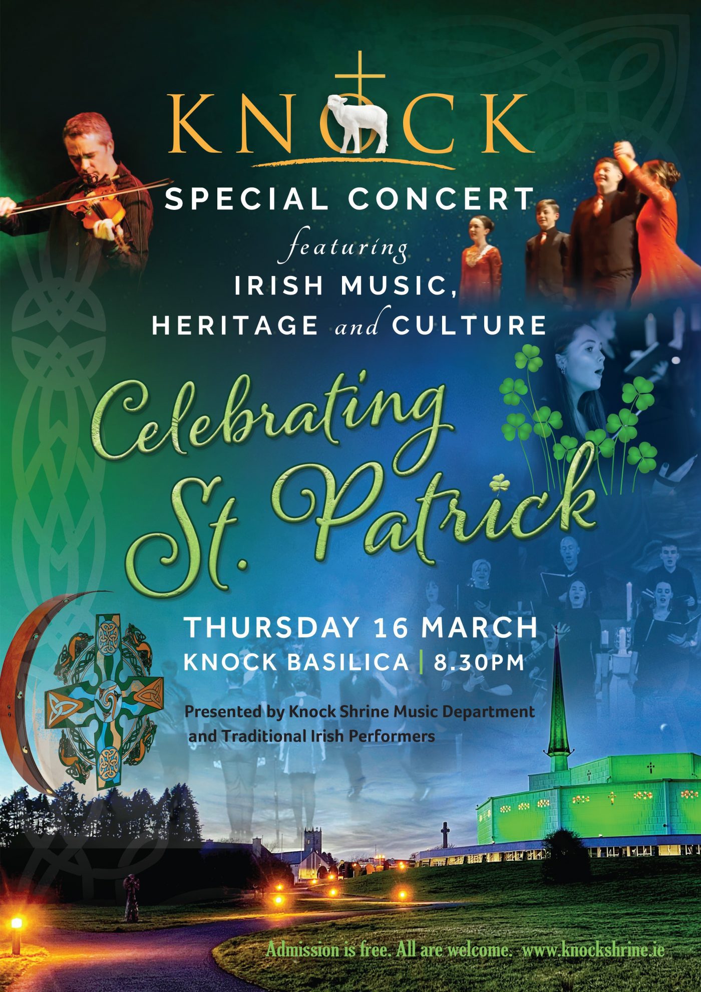 Celebrating Saint Patrick: Concert 16th March | Knock Shrine
